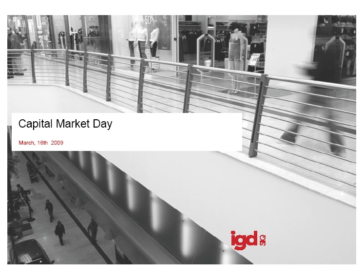 Capital Market Day presentation – IGD SiiQ
