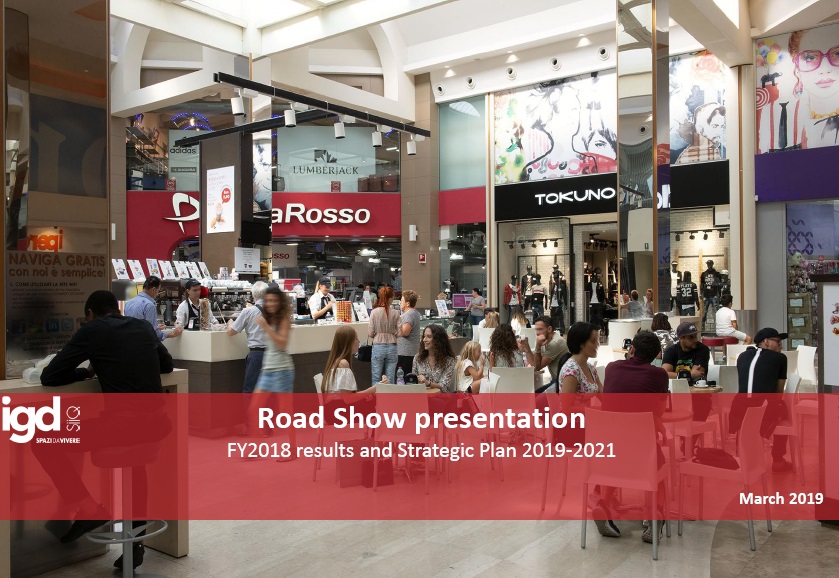 Roadshow presentation March 2019 – IGD SiiQ