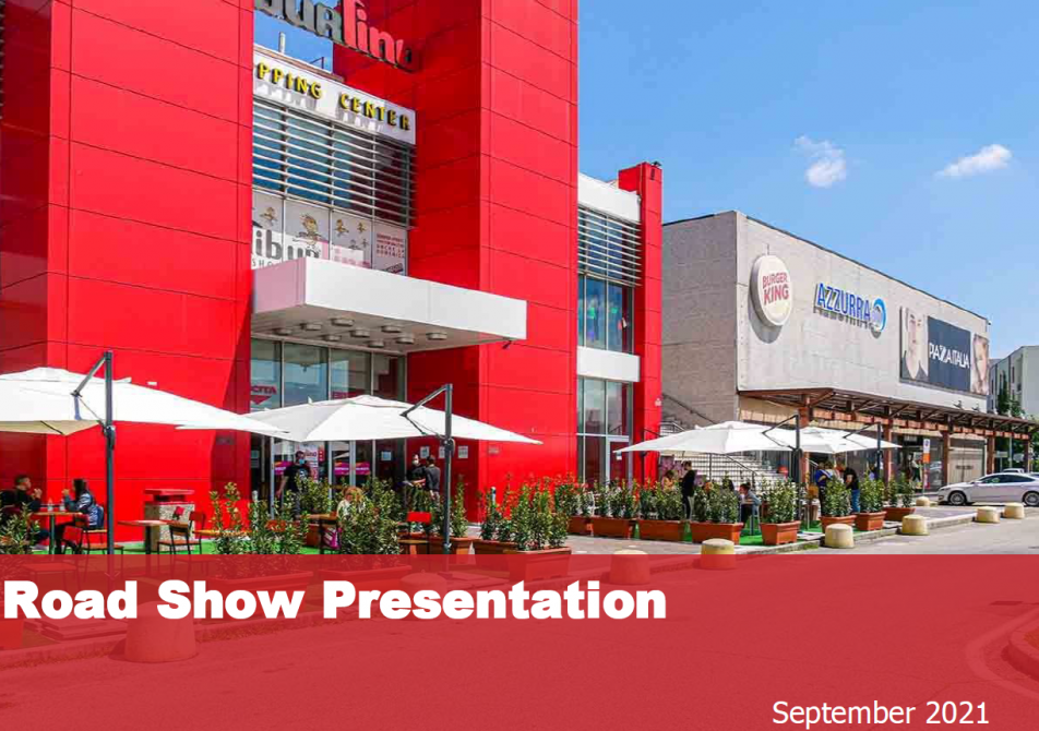 Roadshow presentation September 2021 – IGD SiiQ