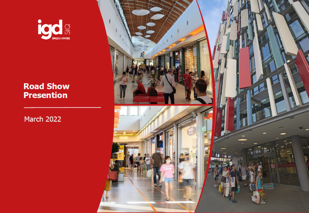Roadshow presentation March 2022 - IGD SiiQ