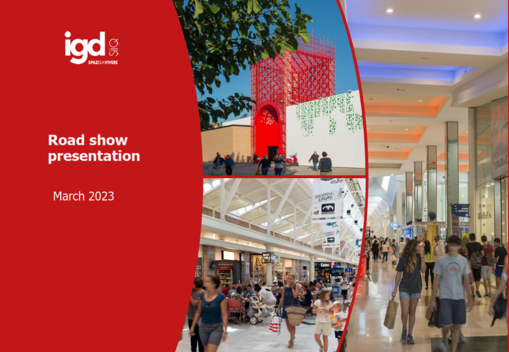 Roadshow presentation March 2023 - IGD SiiQ